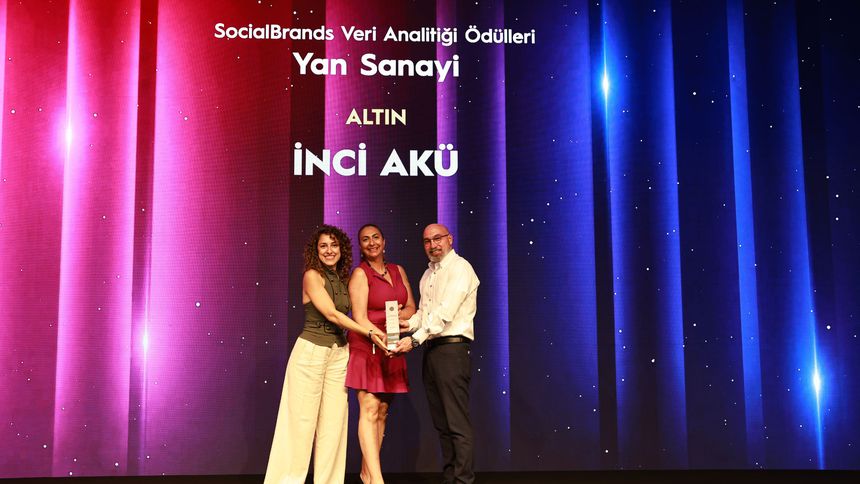 İnci Akü, Brandverse Awards’ta yedinci kez zirvede