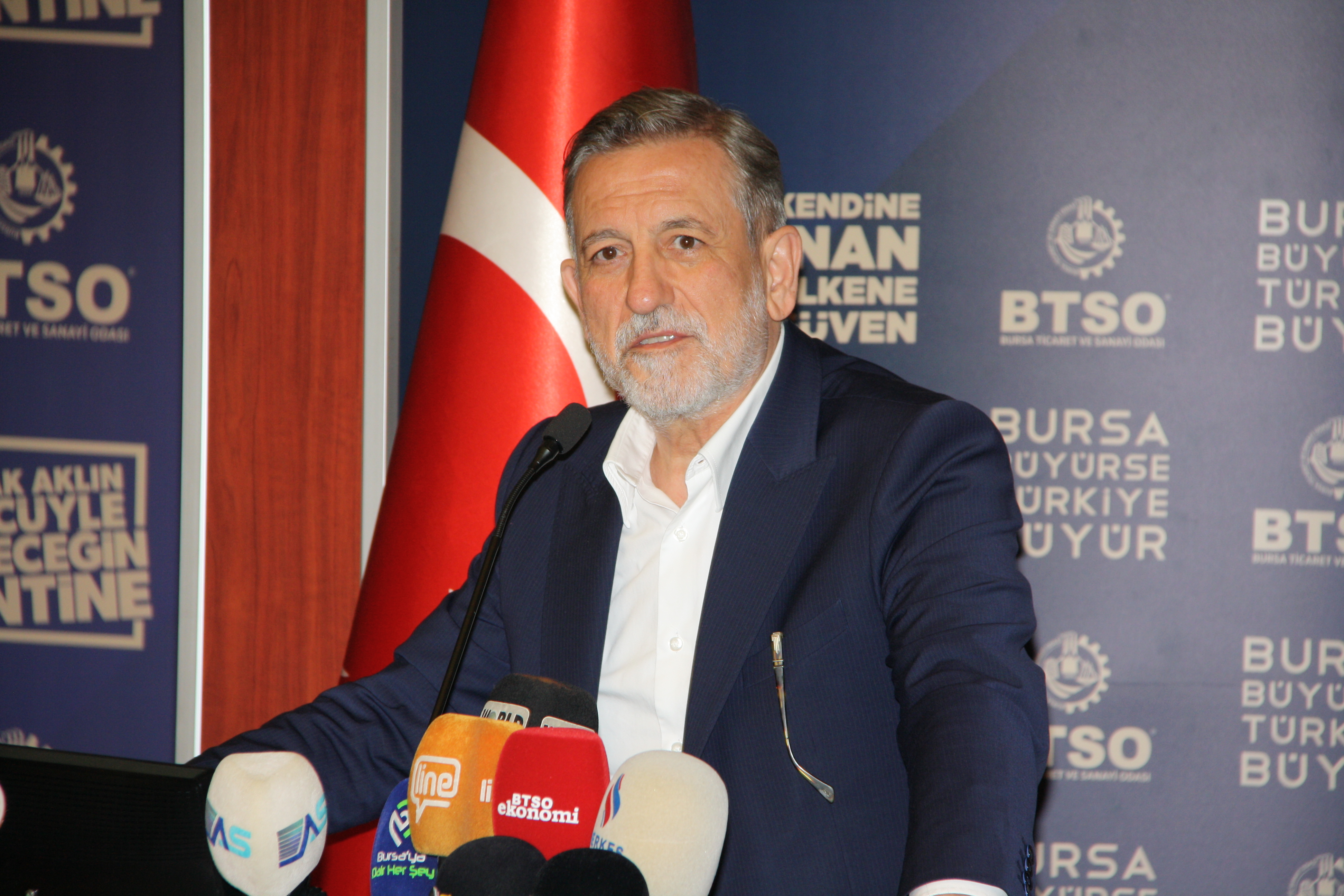 BTSO Başkanı Burkay: Yüksek faiz reel sektör üretkenliğini düşürdü